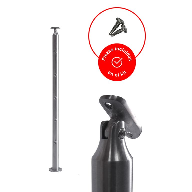 Poste 95 cm para Baranda Acero Inox | Sodimac - Falabella