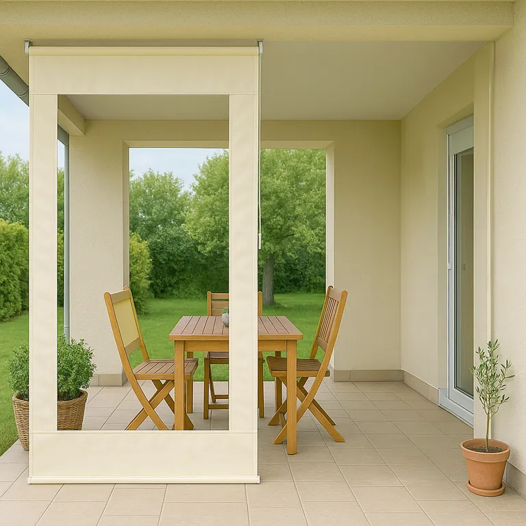 Cierre terraza pvc blanco 1,5x2,5 m | Sodimac - Falabella