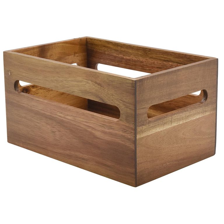 Caja 27.3x14.6x17.8 cm Madera | Sodimac Chile