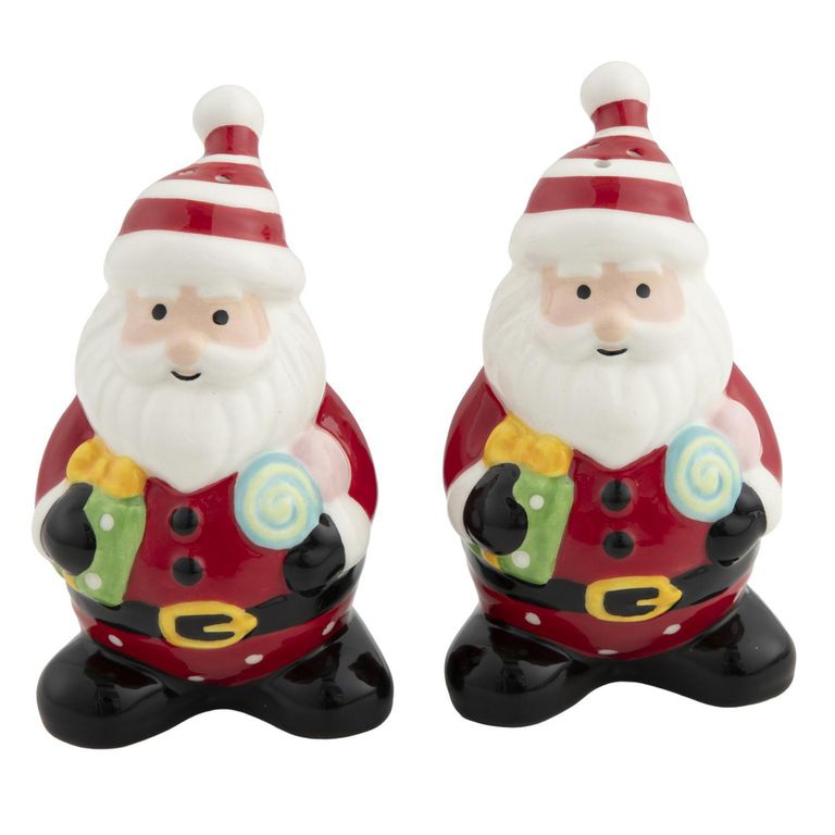 Salero/pimentero Navidad santa 10.2cm | Sodimac Chile