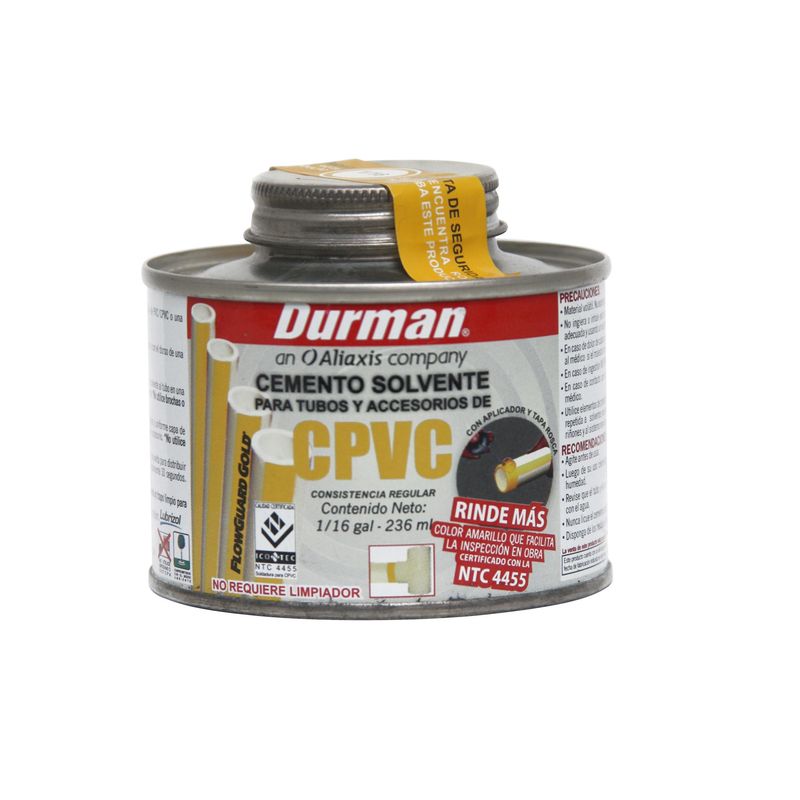 Soldadura Cpvc Fgg 1/16 236 Ml DURMAN | falabella.com