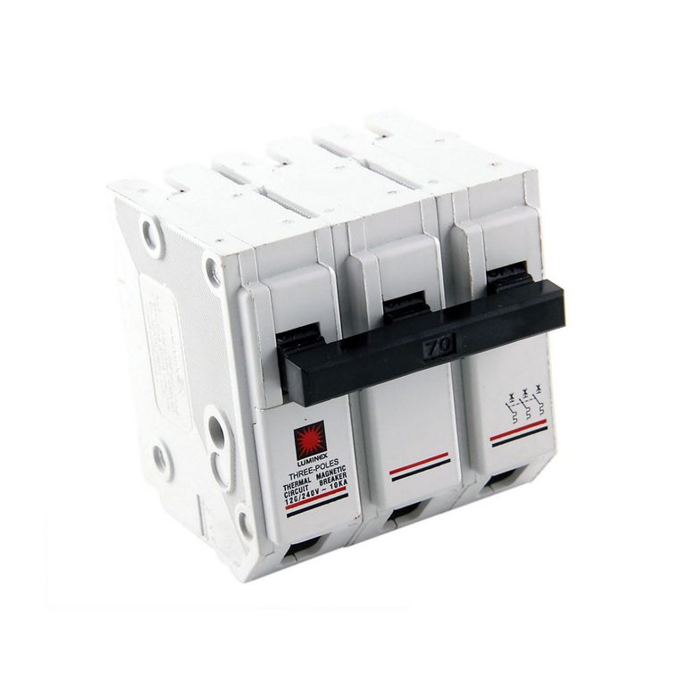 Taco 3 Polos 70 Amperios Lx Enchufe Dse LUMINEX | falabella.com