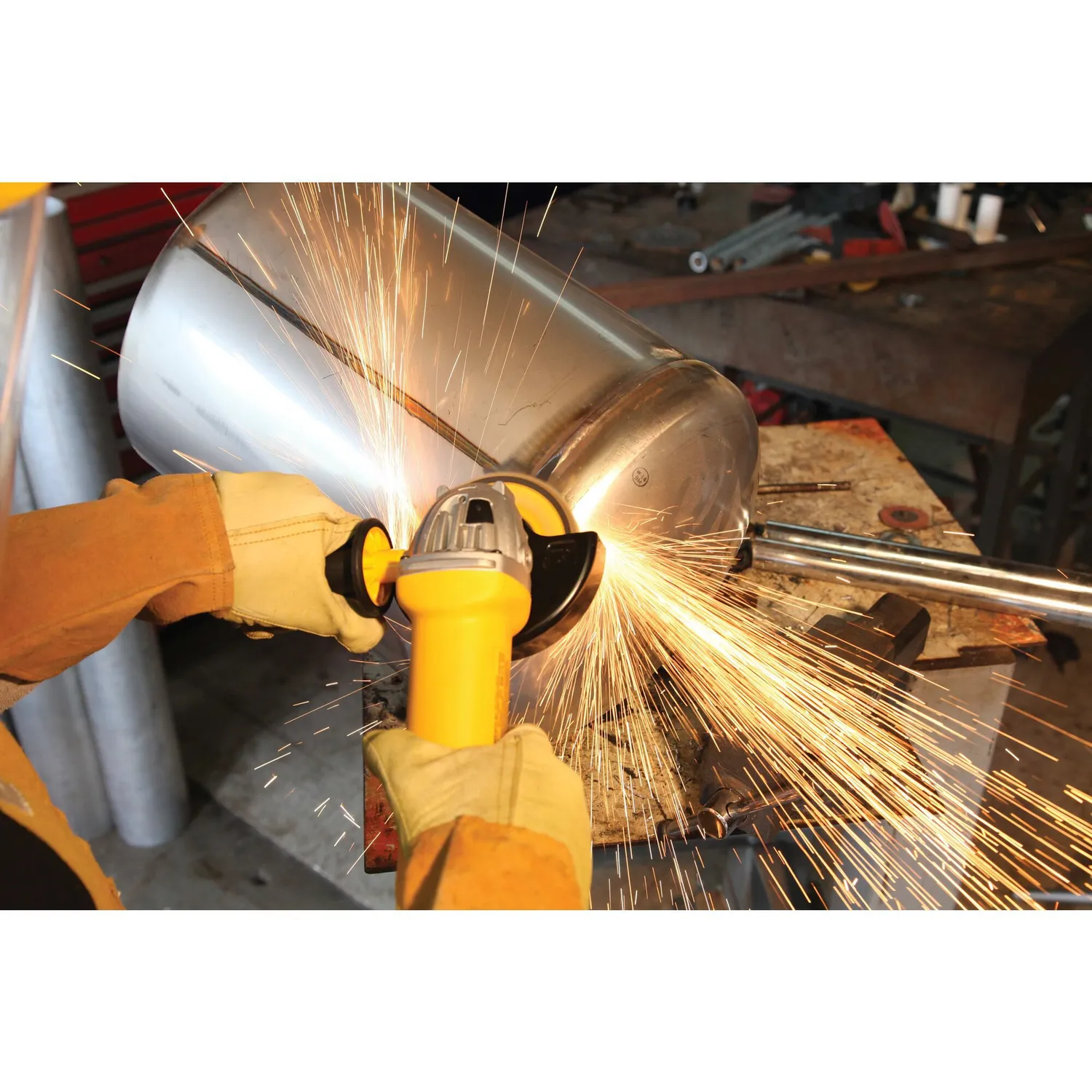 Disco Flap 4-1/2X7/8 Pulgada Grano 80 Ref DW8309 - Homecenter.com.co