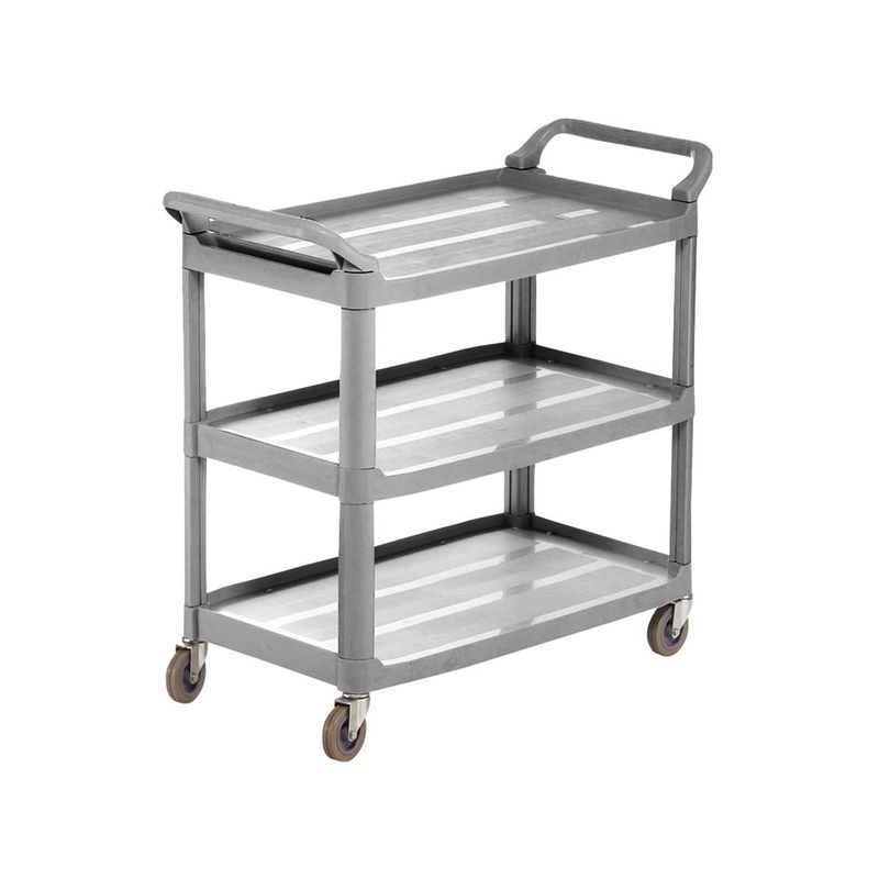 Carro Con Ruedas 3 Niveles Mediano Gris ESTRA | falabella.com