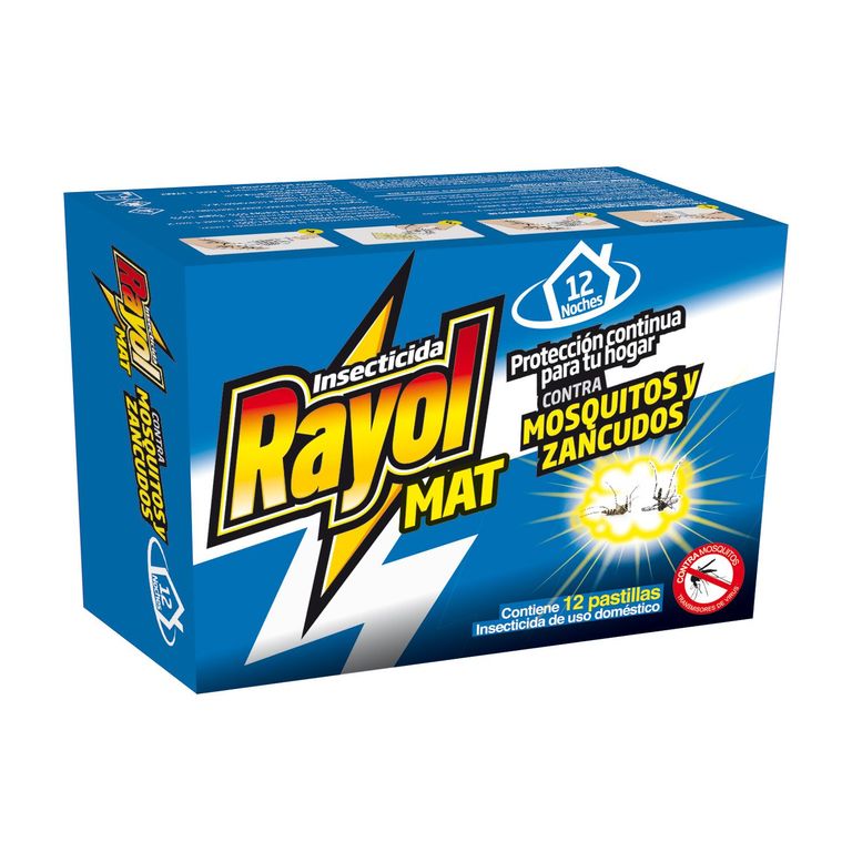 Pastillas Para Insecticida Eléctrico Voladores Rayol 12 Und RAYOL ...