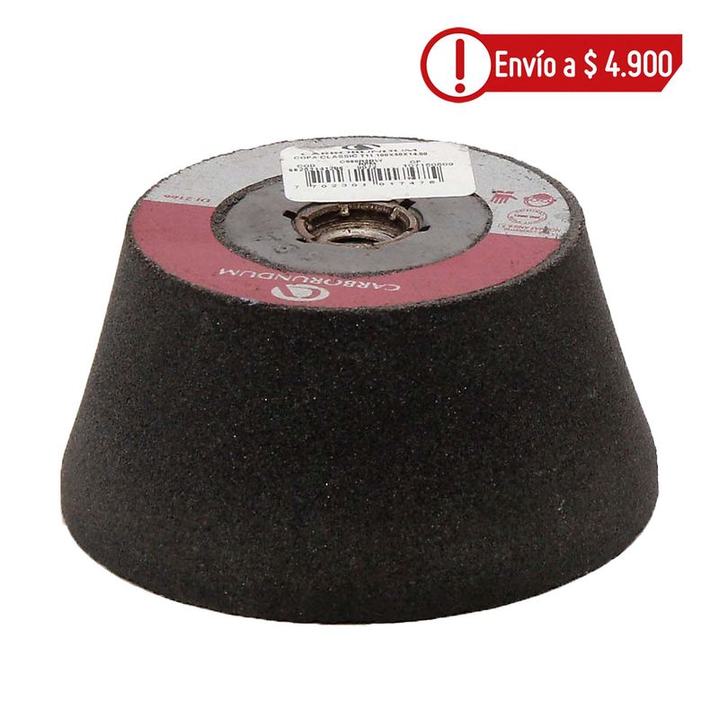 Copa t11 14mm 4 x 2 pulgadas gramos 60 pulido 66253141296 CARBORUNDUM ...