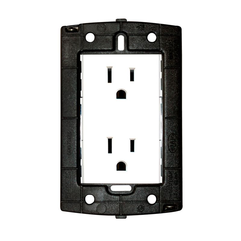 Toma Doble Polo A Tierra Blanco Quadra TECLASTAR | falabella.com