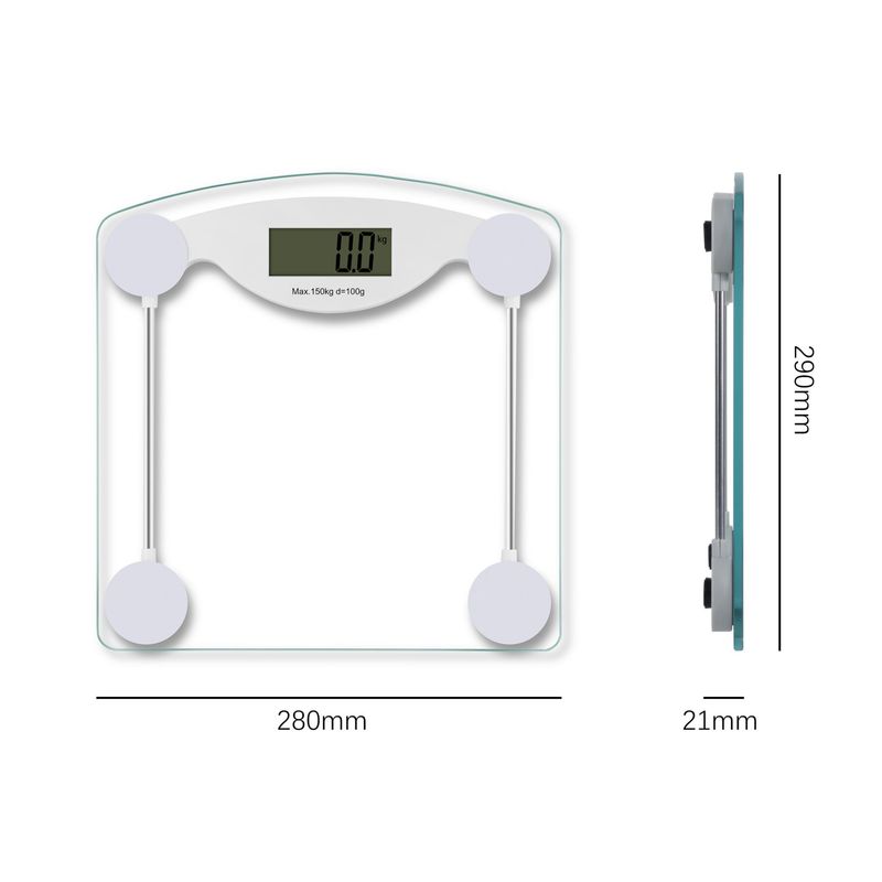 Báscula Digital Lcd En Vidrio | falabella.com