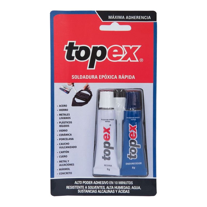 Topex Sold Epóxica Rápida Blister X 16 Gramos TOPEX | falabella.com