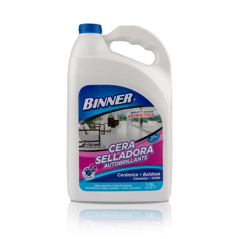 Cera Para Pisos Selladora Autobrillante Galón BINNER | falabella.com