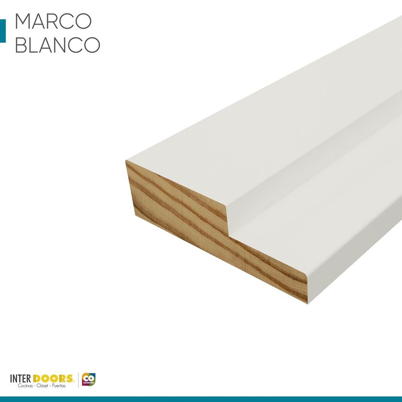 Marco Pino Blanco Ancho 8cm 240cm GENERICO | falabella.com