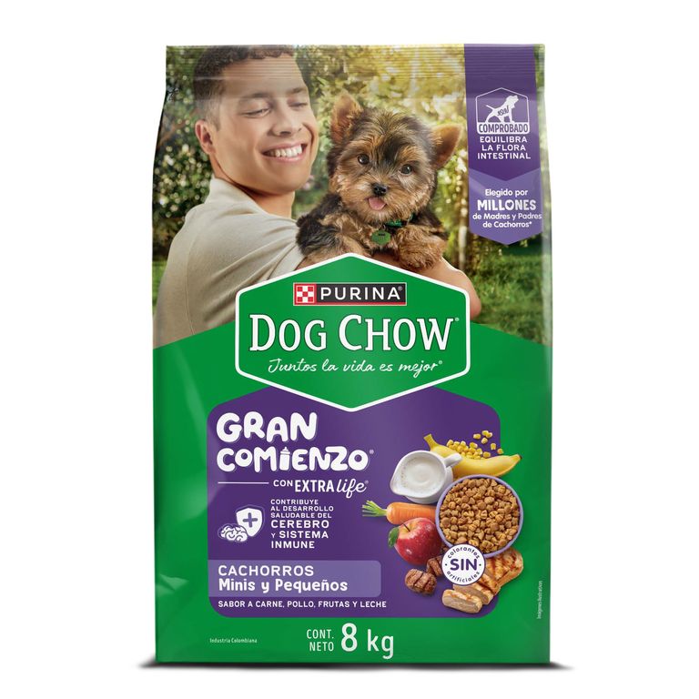 Alimento Seco Para Perro Dog Chow Salud Visible Cachorros Minis Y ...