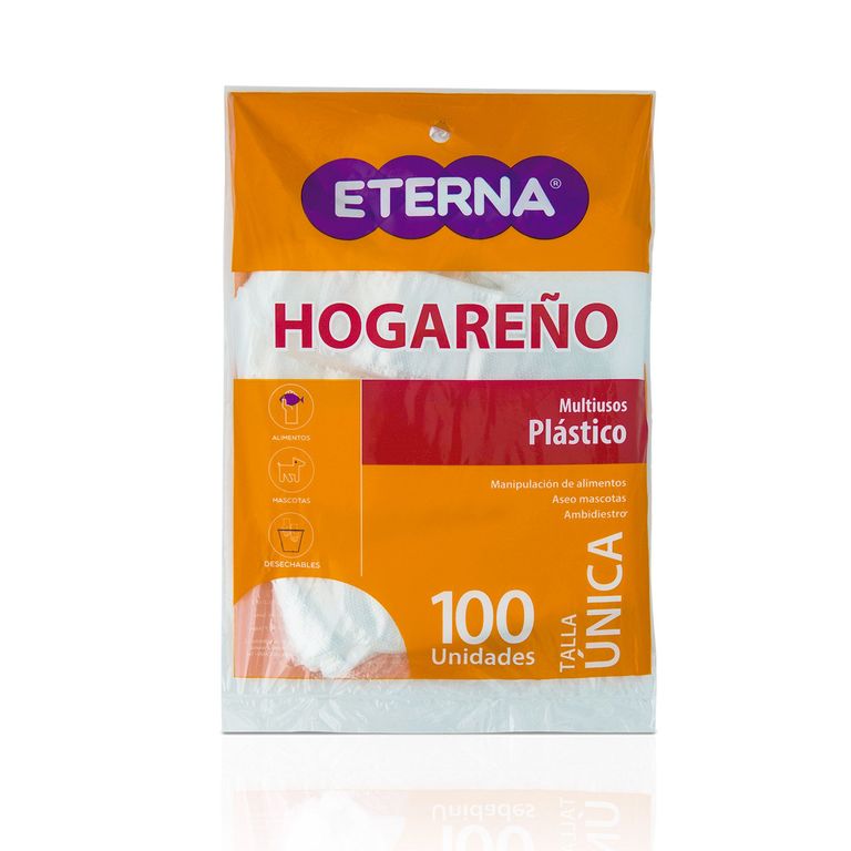 Guante Multipropósito Talla Única x100 Unidades ETERNA | falabella.com