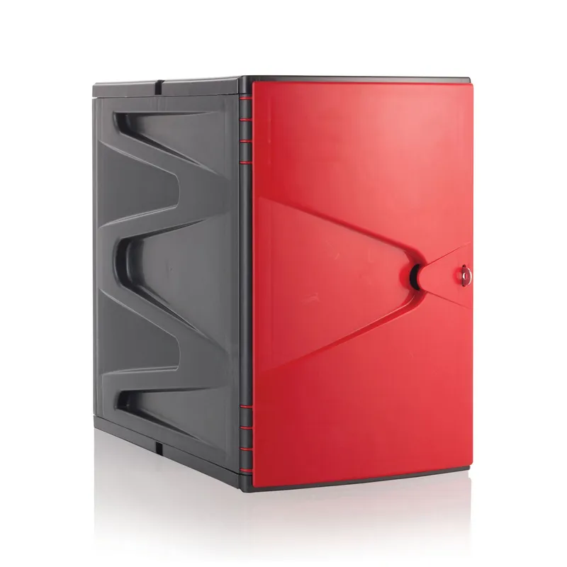 Locker Plástico Modular 30x45x48 cm Rojo ESTRA | falabella.com