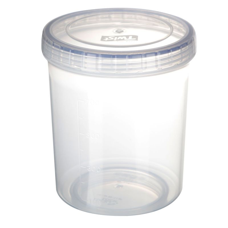 Recipiente Redondo Tapa Rosca 1 Litro LOCK AND LOCK | falabella.com