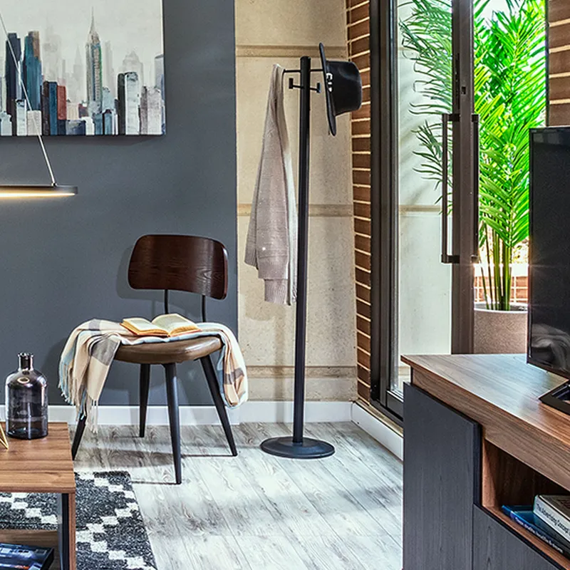 Perchero de Oficina Negro CONSTRUCMUEBLES | falabella.com