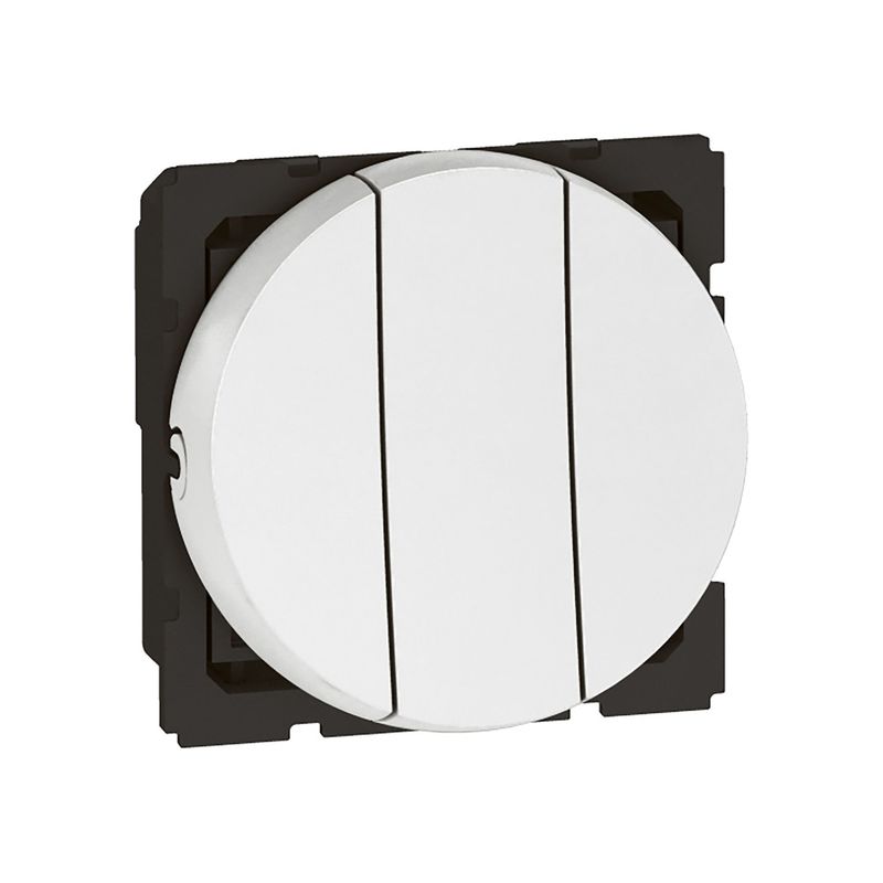 Interruptor Triple 2Conm 1Sen Redondo Arteor Blanco LEGRAND | falabella.com