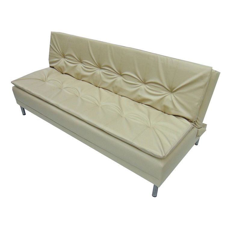 Sofácama Note Click Clack Ecocuero Beige JUST HOME COLLECTION ...