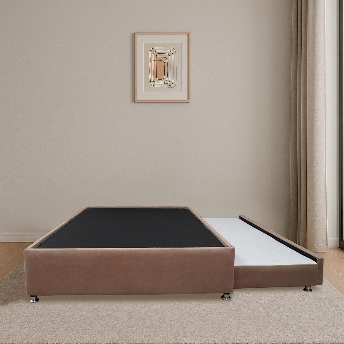 Cama Tarima Nido Comfort 140 Doble Camel - Homecenter.com.co