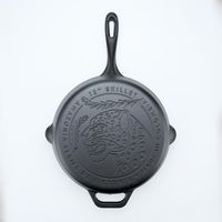 Sartén 30 cm Negro Hierro Esmaltado Victoria Jaguar Libre de PFOA Apto ...