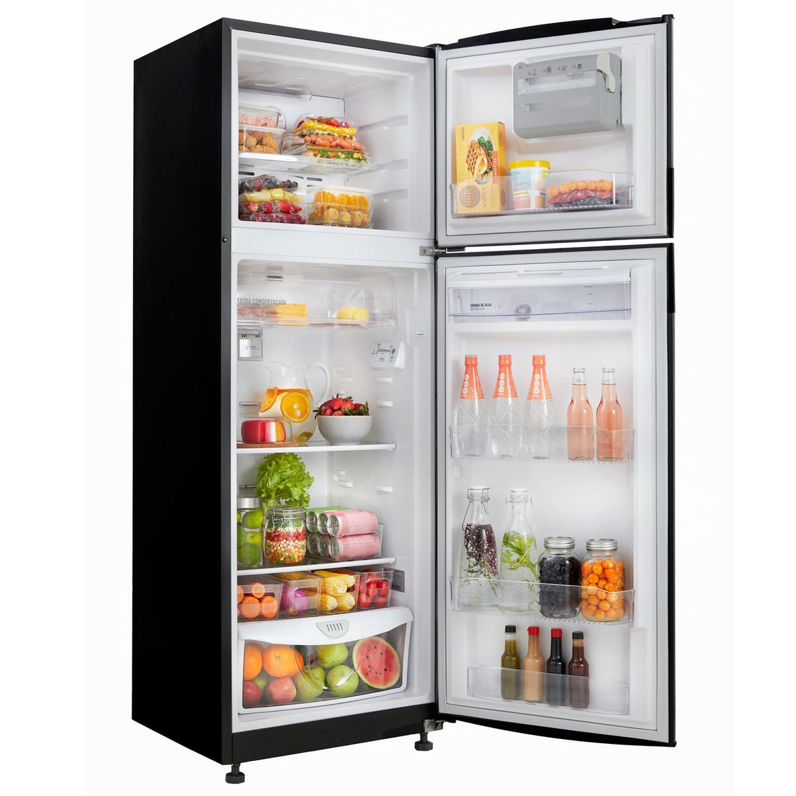 Nevera Haceb No Frost 311 Litros Manija Integrada Inverter Negro ...