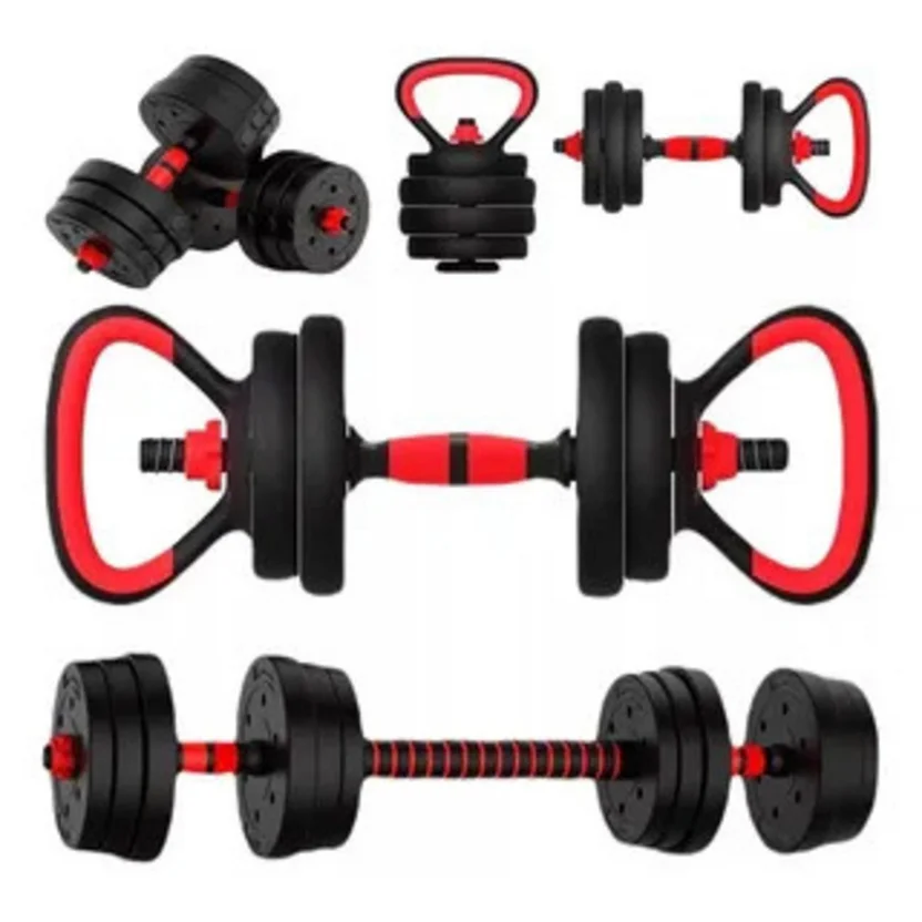 Kit Pesas Mancuernas 40 kg Set Ajustable Pesa Rusa O Barra - Homecenter ...