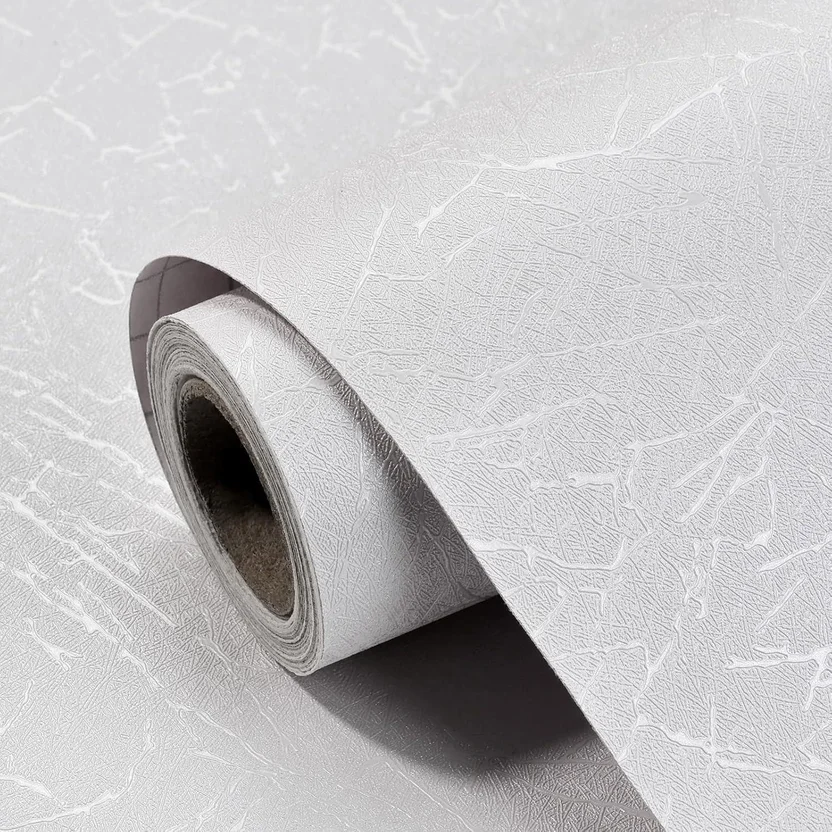 Papel Contac Uooar Adhesivo Texturizado Seda Color Blanco - Homecenter ...