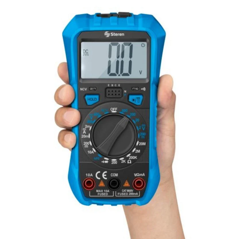 Multímetro Profesional RMS con Detector de Voltaje / Mul-281 ...