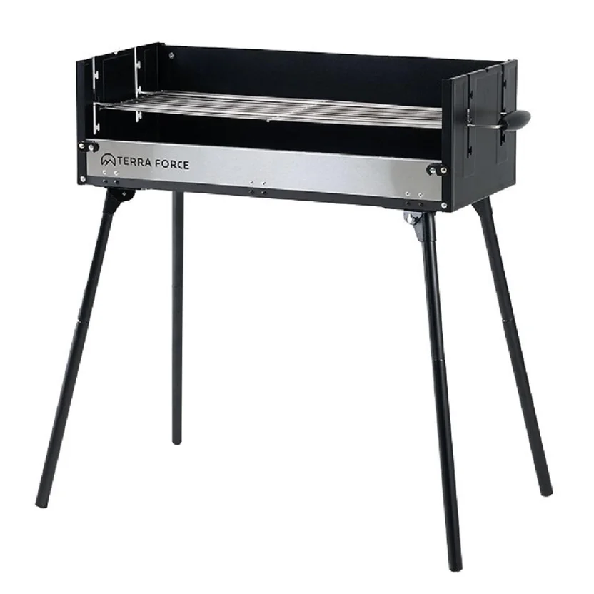 Parrilla Portátil Plegable Camping Color Negro - Homecenter.com.co