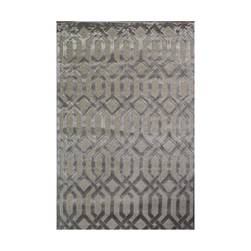 Tapete Alice Ferri T.160X230 Plata - Homecenter.com.co