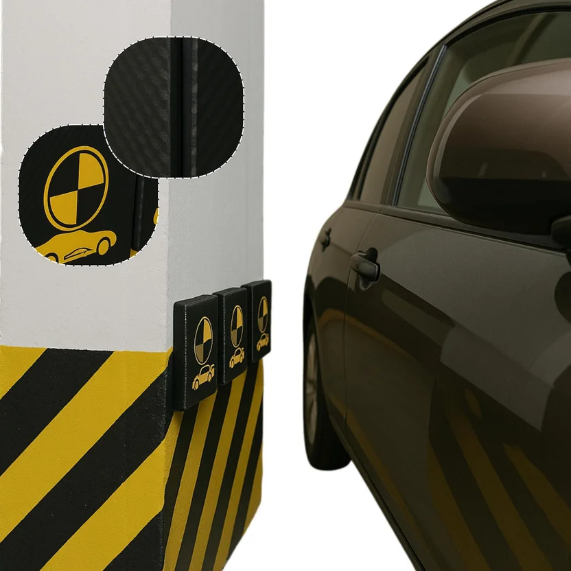 Protector Adhesivo Antigolpes Para Paredes Column - Homecenter.com.co