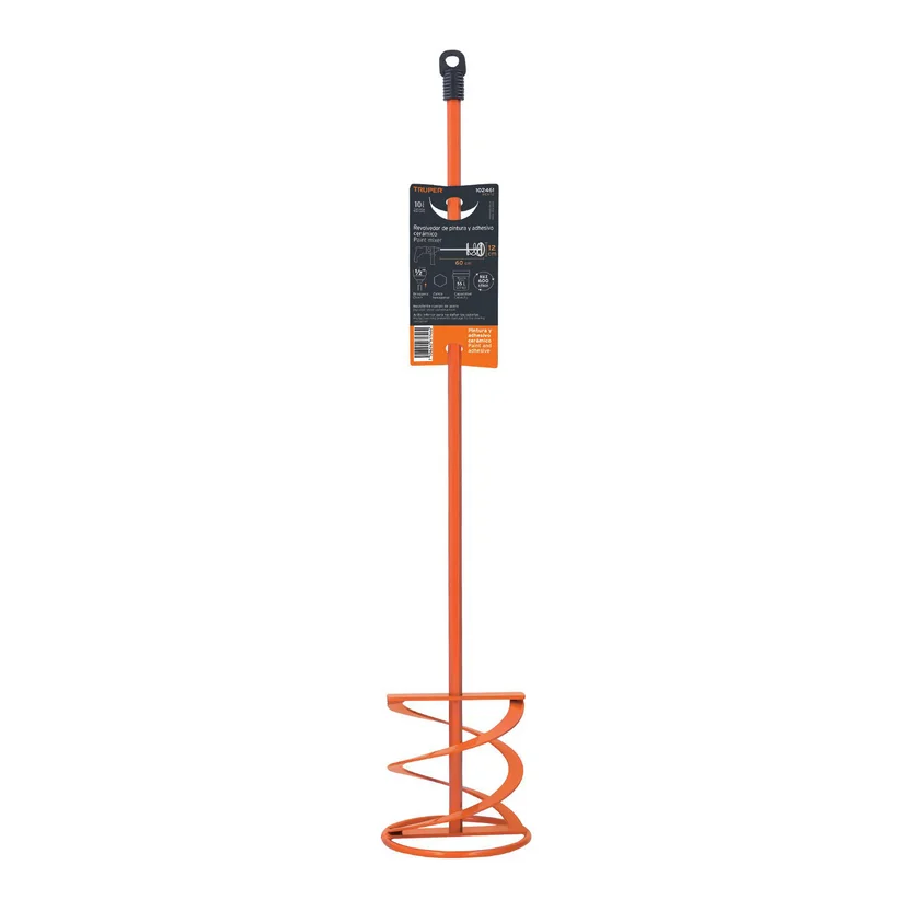 Mezclador Revolvedor Pintura 12 x 60 cm Truper Taladro 1/2 Pulgada ...