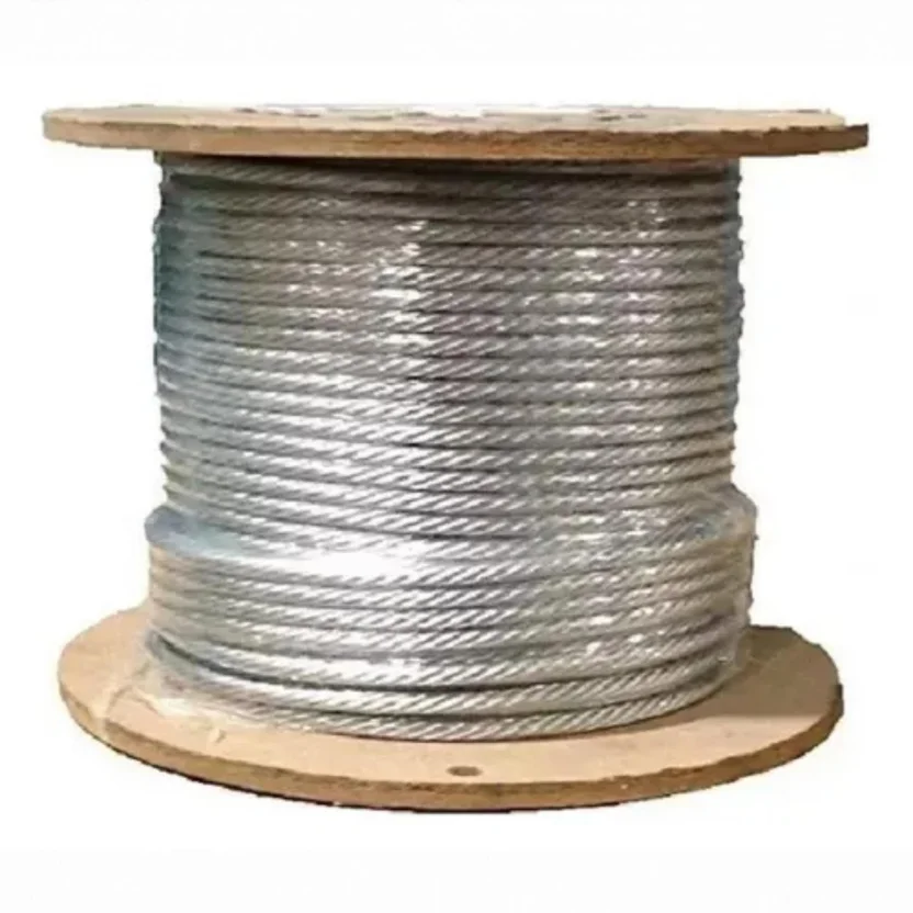 Rollo de Guaya en Acero 1/8" 7x19 Hilos x 100m - Homecenter.com.co