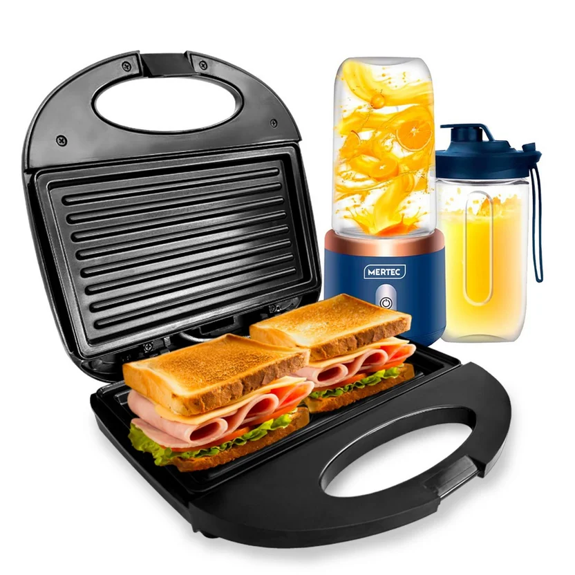 Combo Sanduchera+licuadora Mt-030b - Homecenter.com.co