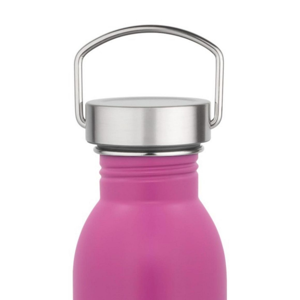 Botella Pink con Manija 700ml 23.8cm Acero Inoxidable - Homecenter.com.co