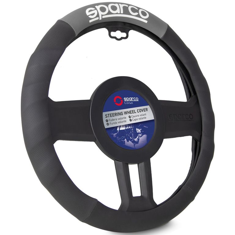 Cubre timón Negro-Gris SPARCO | falabella.com