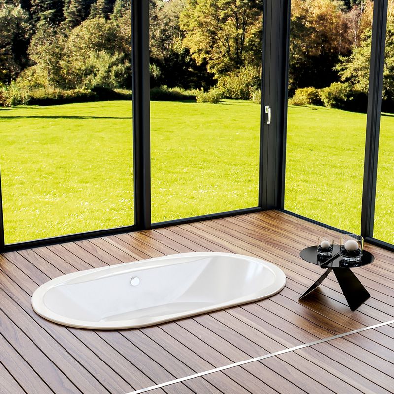 Tina Danesa 189x113x45 Cm - Blanco FIRPLAK | falabella.com