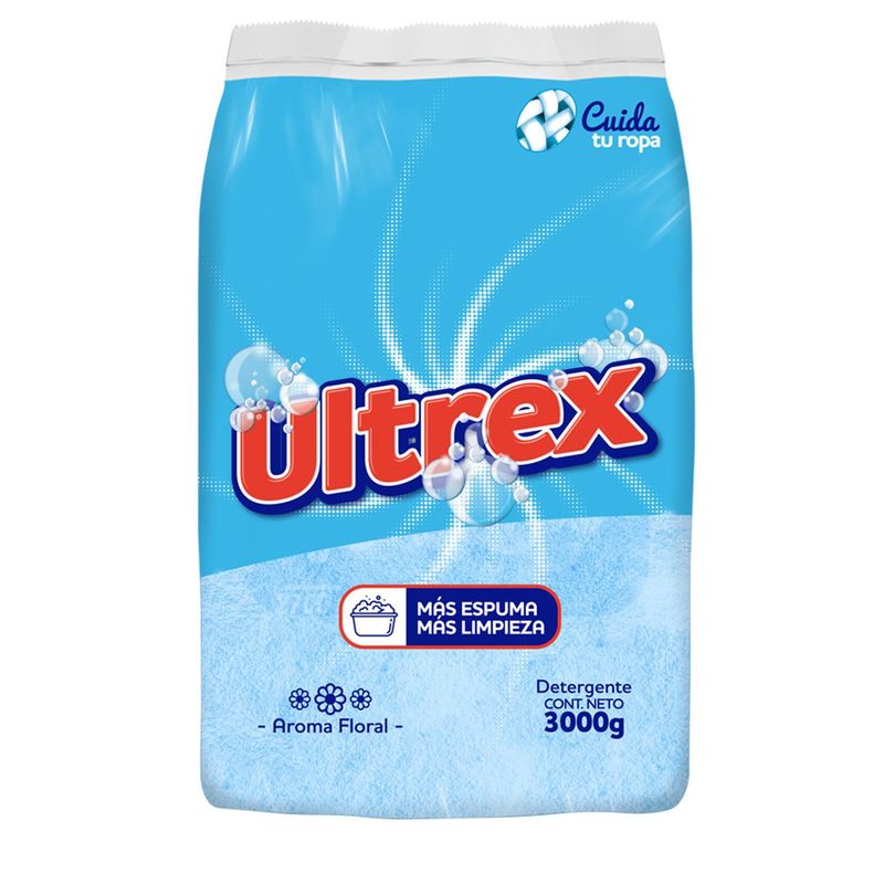 Detergente Polvo Ultrex Floral x 3000gr ULTREX | falabella.com