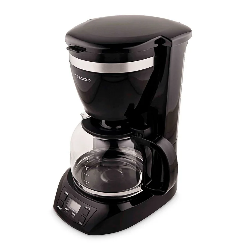 Cafetera Programable Digital 12Tazas Negra - Homecenter.com.co