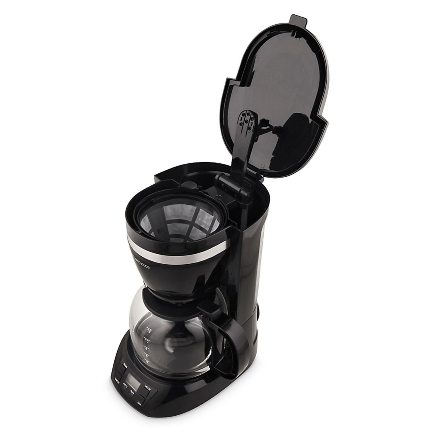 Cafetera Programable Digital 12Tazas Negra - Homecenter.com.co