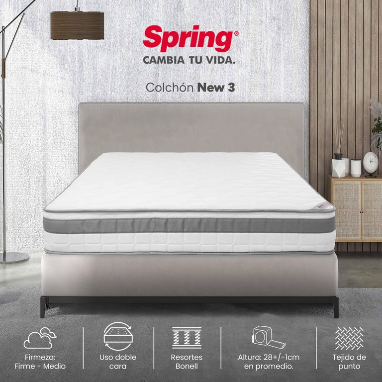 Colchón Sencillo SpringNew 3 100x190 SPRING | falabella.com