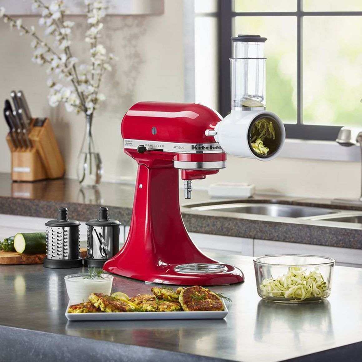 Accesorio Batidora Cortador Y Rallador de Vegetales KitchenAid KSMVSA ...