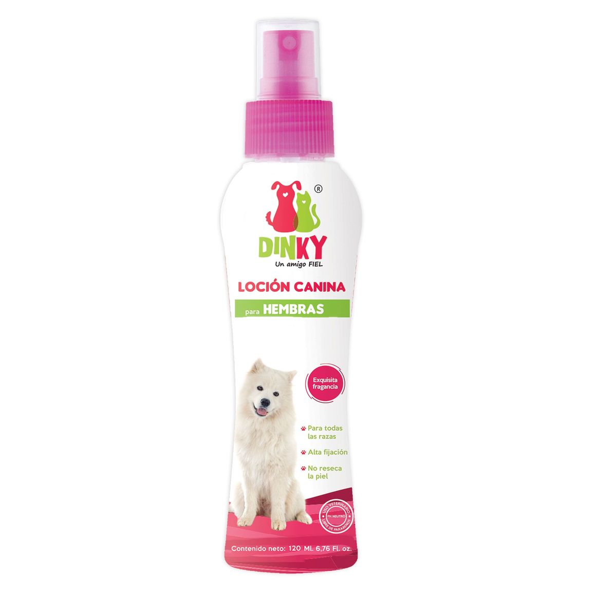 Loción para perro hembra dinky 120 ml - Homecenter.com.co