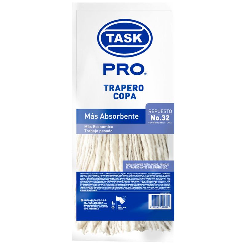 Repuesto Trapero Copa Task Pro N° 32 | falabella.com