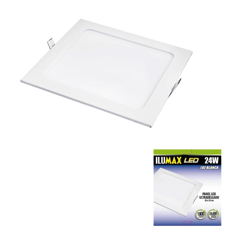 Led Panel Plano 24w Lb 30x30cm Ilum Caj ILUMAX | falabella.com