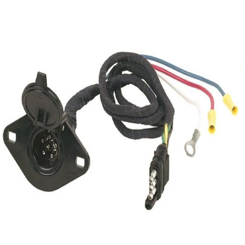Adaptador para Conector Redondo 4 Vías Planas a 6 Vías SIN MARCA ...