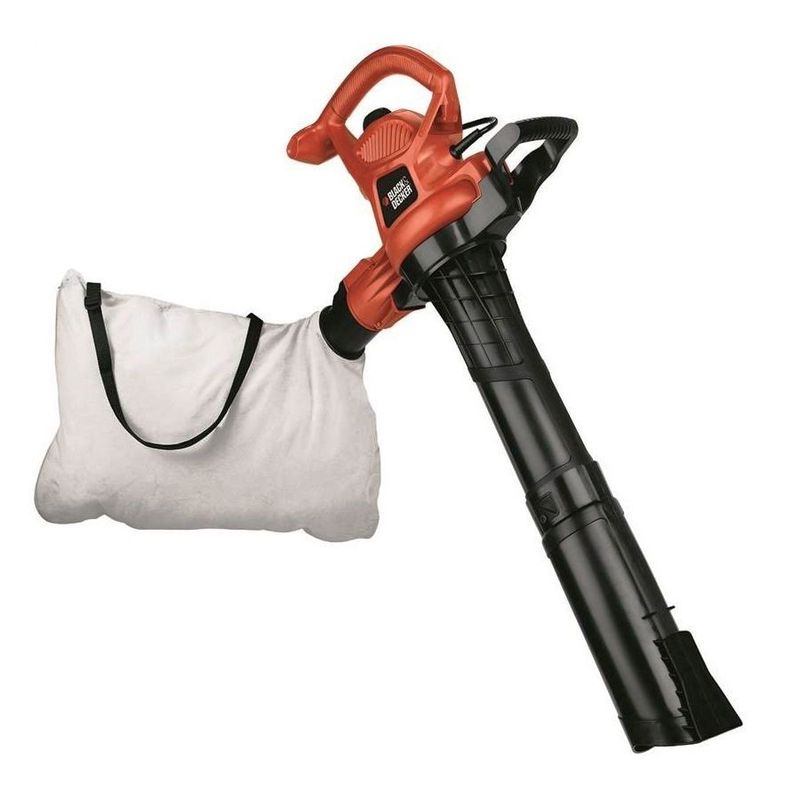 Soplador Aspirador Triturador Black Decker De 12 Amperios Con Velocidad ...