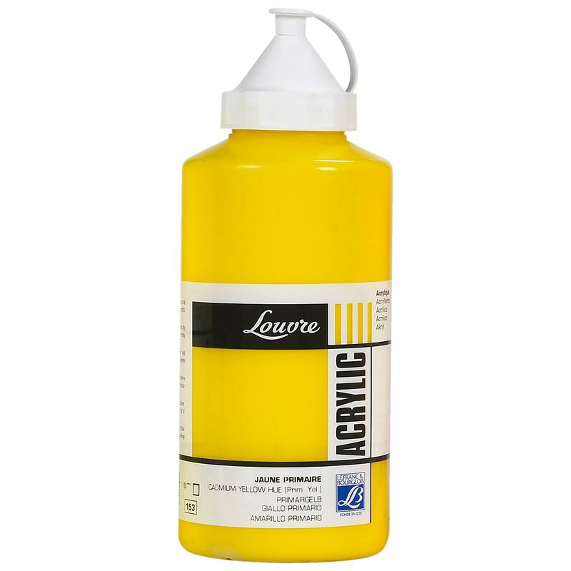 Acrilico Color Amarillo Primario 750 Ml Referencia 153 LOUVRE ...