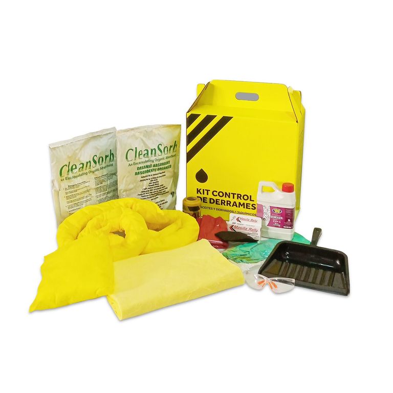 Kit Control Derrames Químicos de 5 a 8 Galones GENERICO | Falabella ...