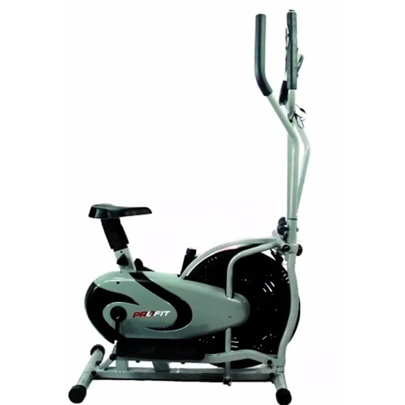 Elíptica De Banda Con Ventilador Y Monitor Capacidad 85Kg PROFIT ...